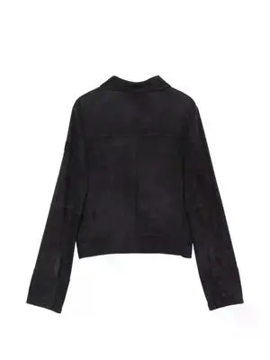 Peuterey Era Suede Pocket Jacket - Blue