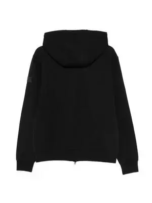 Peuterey Zip Hooded Sweater - Black