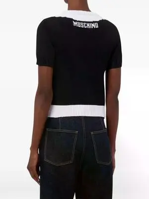 Moschino Collared Buttoned Top