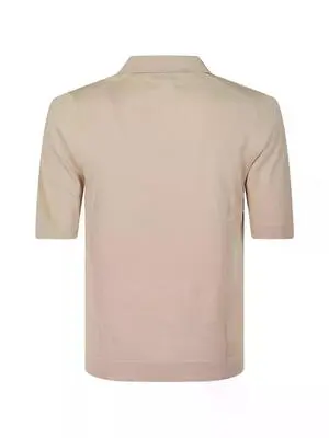 BALLANTYNE Cotton Polo Shirt - Neutrals