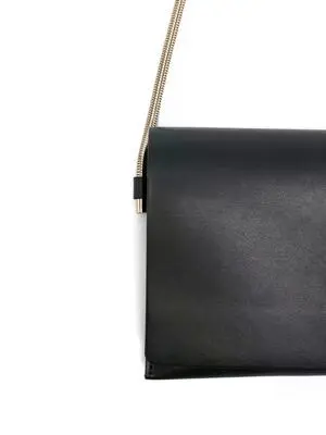 SALCE Logo-detail Clutch - Black
