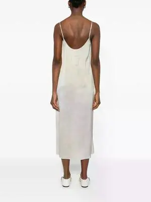 UMA WANG Anaya Spaghetti-strap Midi Dress - Grey