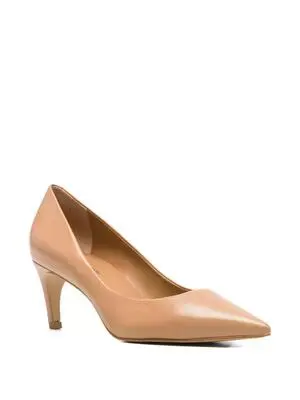 ANDREA CARRANO Pointed-toe Leather Pumps