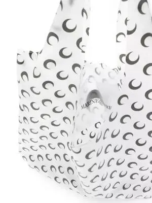 MARINE SERRE Moon-print Tote