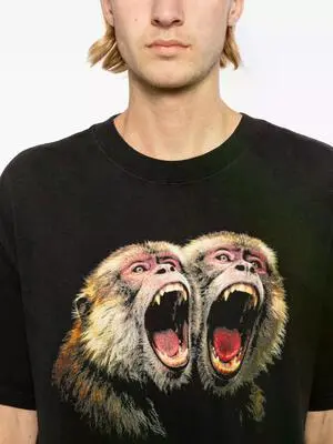 MELT Monkey-print T-shirt