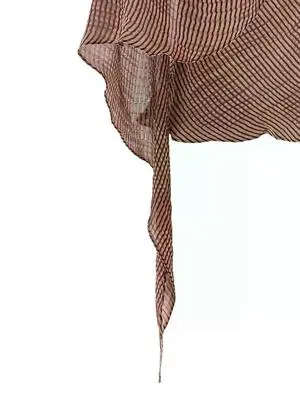 KIKO KOSTADINOV Plexus Crinkled Blouse - Red