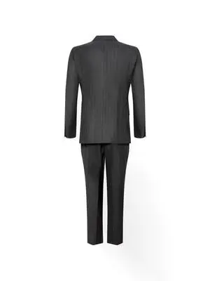 FRANZESE COLLECTION Bugatti Pinstriped Suit - Grey