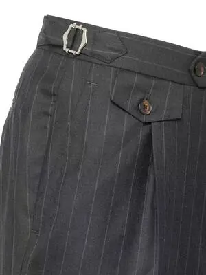 FRANZESE COLLECTION Bugatti Pinstriped Suit - Grey