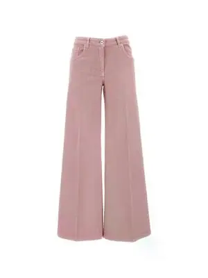 True Royal Wide Leg Bottoms For Women
