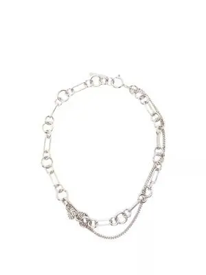 JUSTINE CLENQUET Allen Chain Necklace - Silver