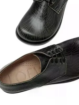 Loewe Campo Lace-up Derby Shoes - Black