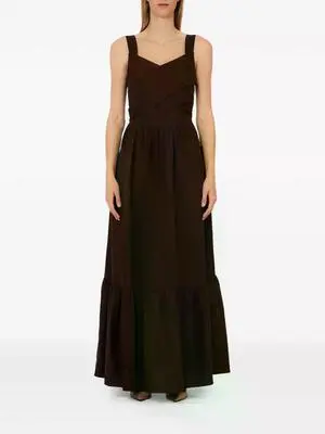 Liu Jo Long Sleeveless Maxi Dress - Brown