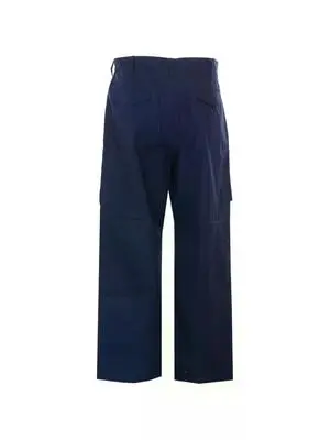 FAMILY FIRST Cargo-pockets Trousers - Blue