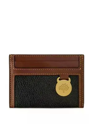 Mulberry Logo-charm Colour-block Cardholder - Brown