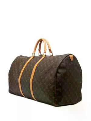 LOUIS VUITTON 2000 Monogram Keepall 60 Travel Bag