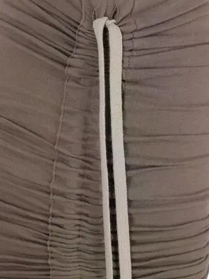 Rick Owens Draped Drawstring Skirt - Neutrals