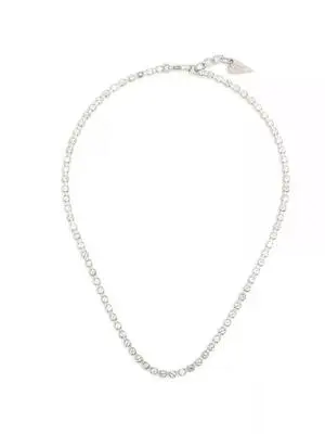 FORTE_FORTE Crystal Necklace - Silver