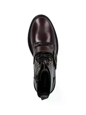 Barbour Houseburne Buckle Lace-up Boots