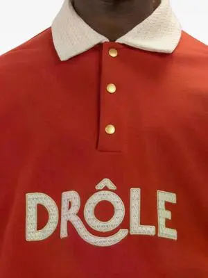 Drole De Monsieur Button Collar Polo