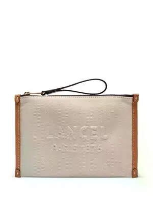 LANCEL Jour Zip Clutch - Neutrals