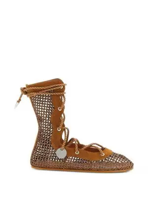 KIKO KOSTADINOV Reticella Suede Ankle Boots - Brown