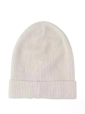 Canada Goose Ribbed Cotton Beanie - Neutrals
