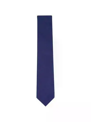 Brioni Textured Neck Tie - Blue