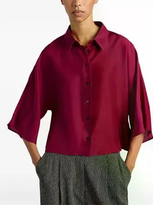 Momoni Buttoned Kimono-style Shirt