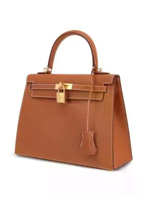 Hermès 2026 Epsom Leather Handbag - Brown