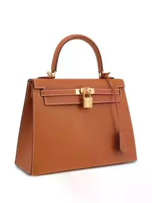 Hermès 2026 Epsom Leather Handbag - Brown