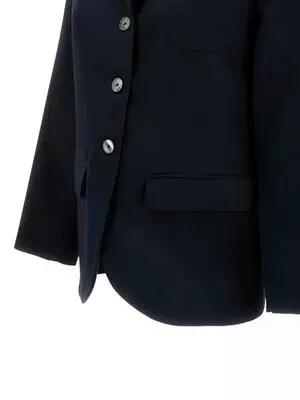 True Royal Button Notched Jacket
