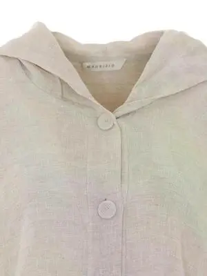 MAURIZIO PECORARO Floral Embroidery Asymmetric Jacket