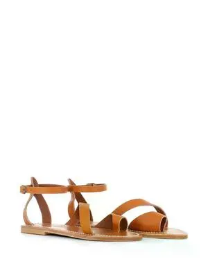 K.JACQUES Hecatea Leather Sandals - Brown