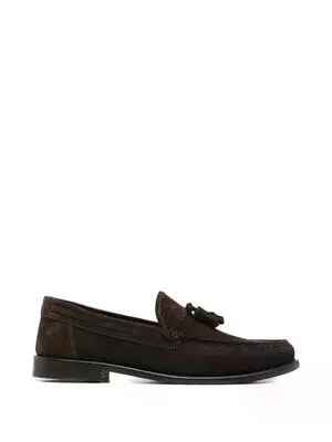Corneliani Tassel Leather Loafers