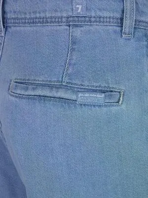 7 For All Mankind Wide-leg Jeans - Blue