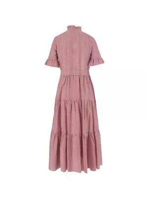 F.IT Striped Dress - Red