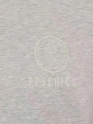 Peserico Logo-embroidered Crew-neck Sweatshirt