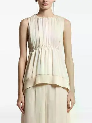 Peserico Round Neck Blouses