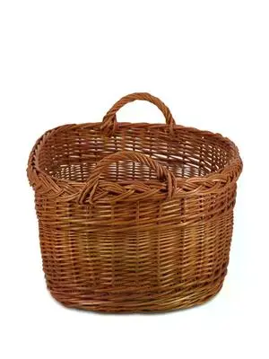 HOUSE OF CAPRICORN Wicker Bucket Bag