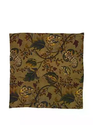 THE HOUSE OF LYRIA Floral-print Napkin - Neutrals