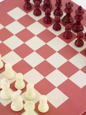 HECTOR SAXE Leather Chess Game