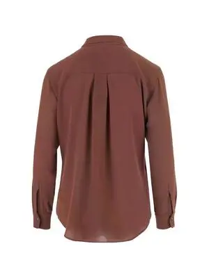 F.IT Flap-pockets Buttoned Shirt - Brown