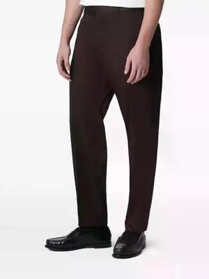 PT TORINO Tailored Slim Fit Trousers - Brown