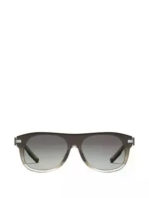 Dolce & Gabbana Metal Plaque Sunglasses - Grey