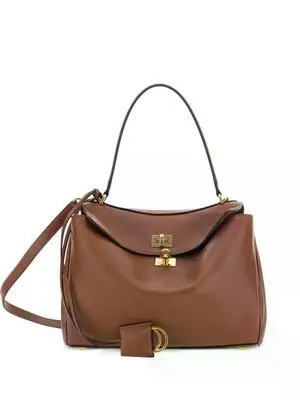 Balenciaga Small Rodeo Tote Bag With Lock Detail - Brown