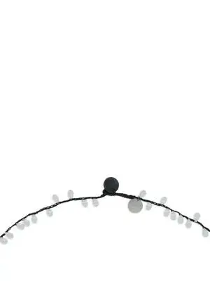 MARIA CALDERARA Beaded-effect Necklace - Black