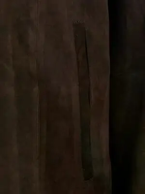 LOW BRAND Zip-up Suede Jacket