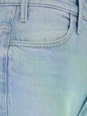 MOTHER Patch-pocket Wide Leg Jeans - Blue