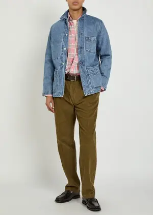DRAKE'S Selvedge Chore Jacket