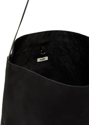 VALESQUE Satin Bucket Bag